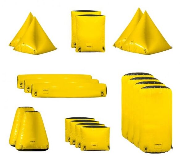 Prepreke za napuhivanje 19 komada – Black Sheep Paintball